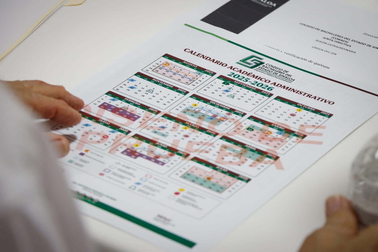 Aprueban calendario escolar 2025-2026 en sesión extraordinaria de ...
