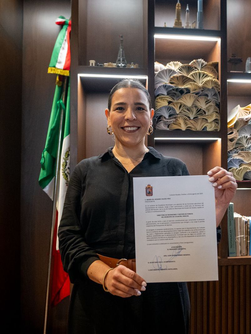 Asume María del Rosario Valdez Páez dirección de Inversiones en ...